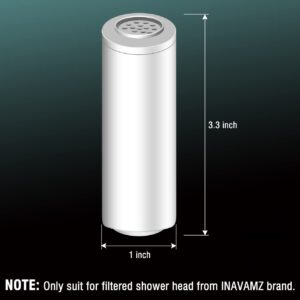 INAVAMZ 2 Pack Replacement Shower Filter Cartridge