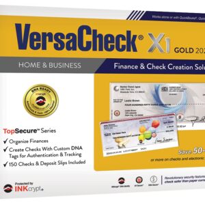 VersaCheck X1 Gold 2023 - Finance and Check Creation Software