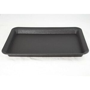 1 pcs large plastic humidity tray for bonsai trees & indoor plants 13.75"x 9.5"x 1"