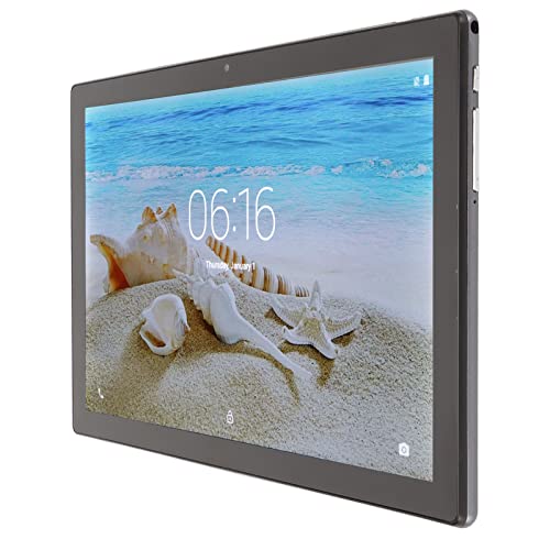 Yoidesu 10.0in Tablet PC, IPS HD Display Tablet with mtk6592 Octa Core, for Android 10.0, 4G RAM 64GB ROM Storage, 2.4G 5G WiFi, 200W Front and 200W Rear Camera Dual SIM, 8000mAh(Silver Grey)