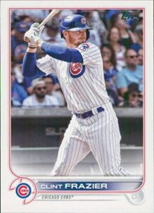 2022 topps update #us244 clint frazier nm-mt chicago cubs baseball