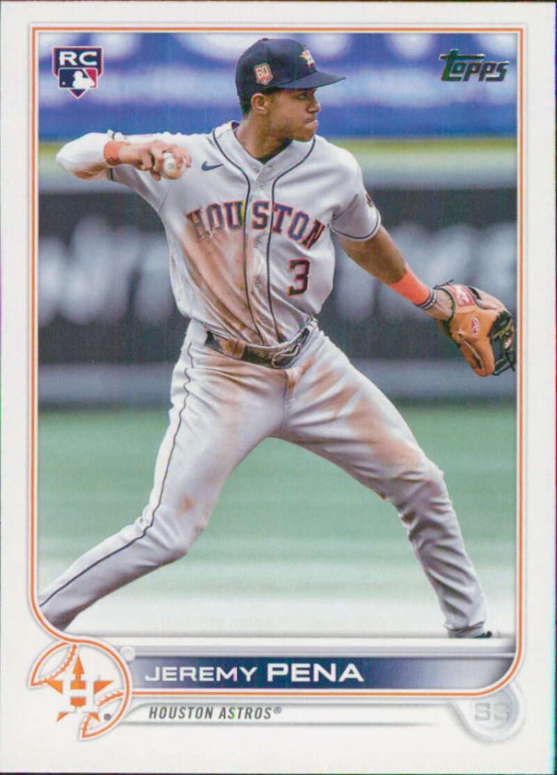 2022 Topps Update #US253 Jeremy Pena NM-MT RC Rookie Houston Astros Baseball