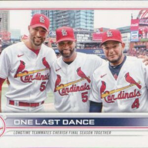 2022 Topps Update #US168 Yadier Molina/Albert Pujols NM-MT St. Louis Cardinals Baseball