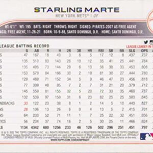 2022 Topps Update #US214 Starling Marte NM-MT New York Mets Baseball