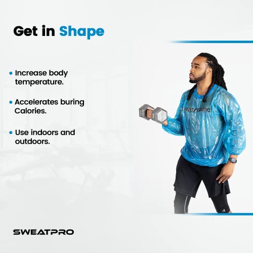 SweatPro 6pack Single use Disposable Sauna Shirt