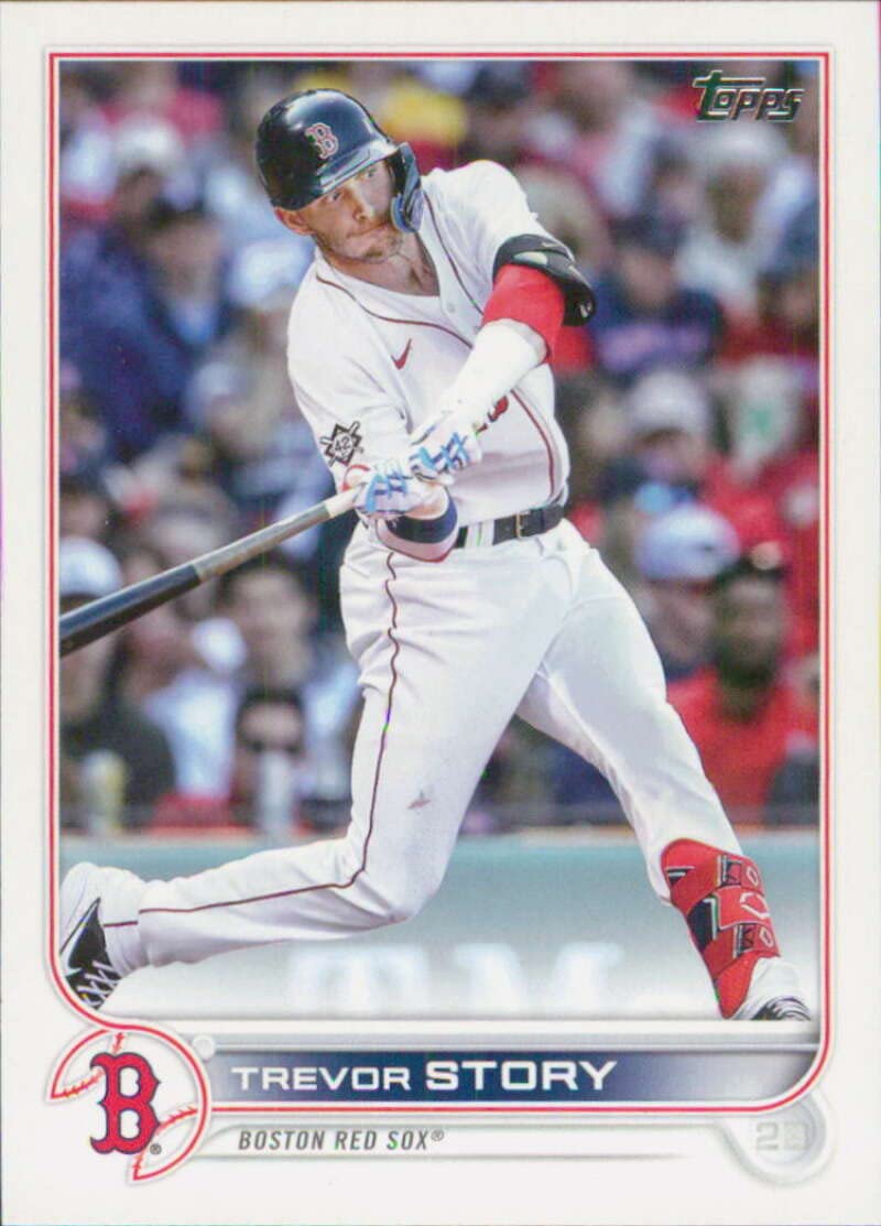 2022 Topps Update #US22 Trevor Story NM-MT Boston Red Sox Baseball