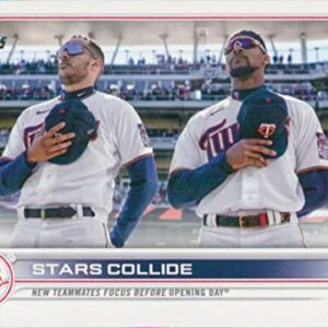 2022 Topps Update #US230 Byron Buxton/Carlos Correa NM-MT Minnesota Twins Baseball