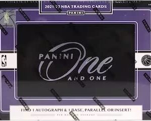 2021/22 Panini One and One Basketball Hobby Box