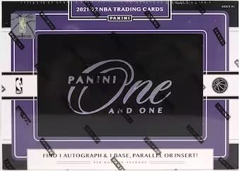 2021/22 Panini One and One Basketball Hobby Box