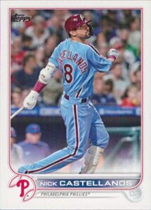 2022 topps update #us266 nick castellanos nm-mt philadelphia phillies baseball