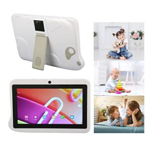 Kids Tablet, HD Tablet with Dual Camera US Plug 100-240V 2GB RAM 32GB ROM ABS Game Case (US Plug)