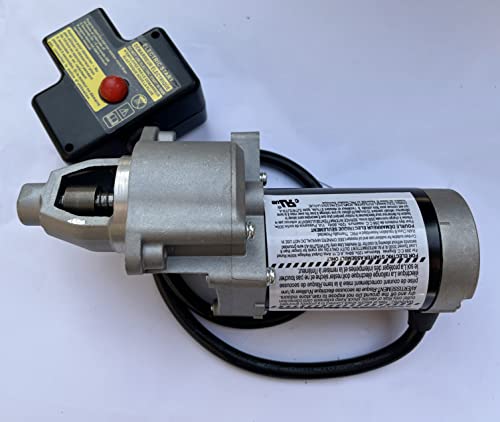 JQ170-2 Starter Motor 120V 14T Compatible with Storm Force LCT 291cc Snow Blower OHV Gas Engine 2021 and Later