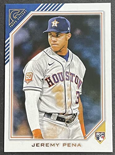 2022 Topps Gallery #2 Jeremy Pena NM-MT RC Rookie Houston Astros Baseball