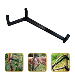 Yardwe 50 pcs Growth Trainers to Black Low Clips Nudge Tool Tree Open Limbs Branch Pullers Trees Tools Spreaders Reusable Trainer Bonsai Limb Stress Branches Clamps Plant Angle Trunk