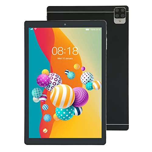 5G WiFi Tablet, Home Accessible Dual Camera Tablet 1960x1080 (US Plug)