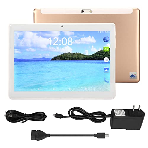 Dual Sim Dual Standby HD Tablet 2GB RAM 32GB ROM Multifunctional Storage 10.1 Inch High Capacity HD Tablet for Work Study (US Plug)