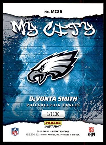 Football NFL 2021 Panini Instant My City #MC26 DeVonta Smith Eagles