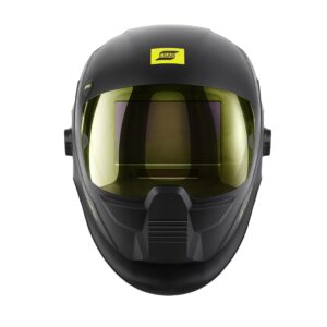 ESAB® Sentinel™ A60 Welding Helmet, Black Low-Profile Design, High Impact Resistance Nylon, Large Viewing Area 4.65 in x 2.80 in