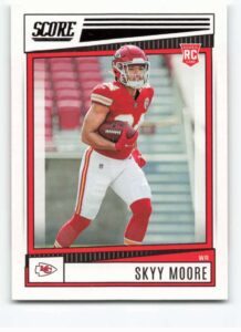 2022 score #391 skyy moore rc rookie kansas city chiefs football nfl