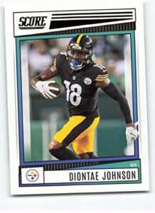 2022 score #211 diontae johnson pittsburgh steelers football nfl