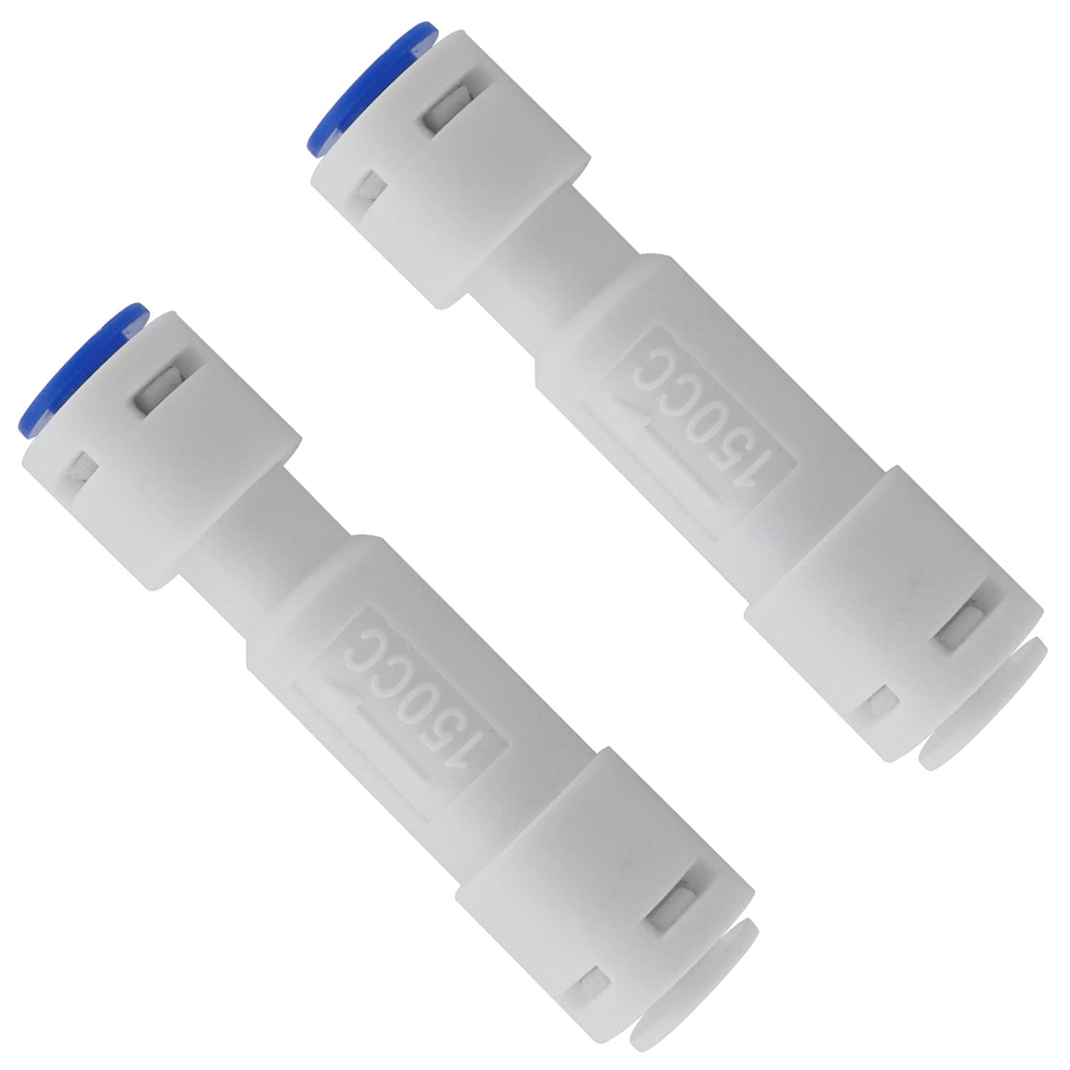 DGZZI 2PCS 1/4" 150CC Flow Restrictor with Quick Connect for RO Reverse Osmosis