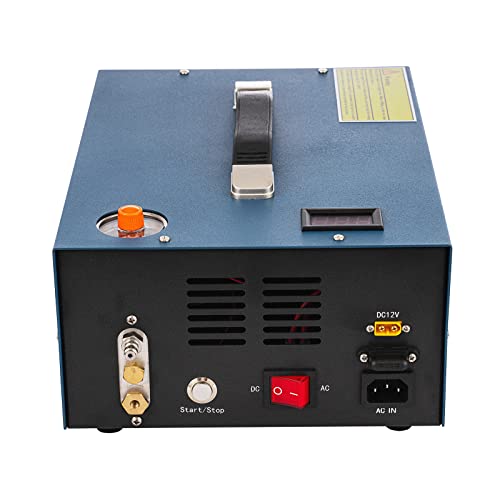 YONG HENG PCP Air Compressor, Auto-Shut Off 4500 PSI Air Compressor Oil-Free, High Pressure Air Compressor Pump Built-in Power Adapter, Set-Pressure Air Gun and Paintball Tank Pump Water/Oil Separator