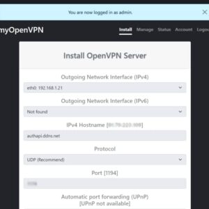 myOpenVPN Protect Your Privacy with Easy-To-Use Security VPN running on x86 Computer