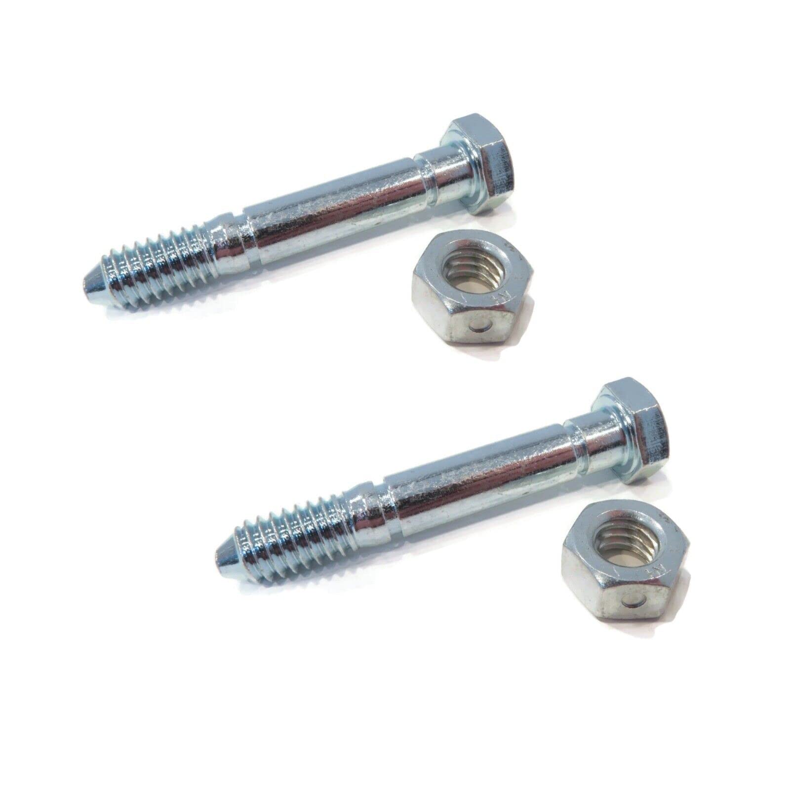 The ROP Shop | Pack of 2 - Shear Pin Bolt & Nut for Ariens SNO-Thro 910017, 910955, 910995 Snow