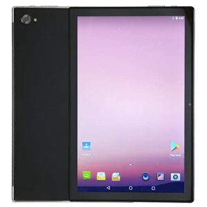 10.1in Tablet, 100240V Black Calling Tablet 8 Core CPU for Playing (US Plug)