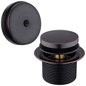 bestill tip-toe bathtub drain kit and overflow plate, oil rubbed bronze