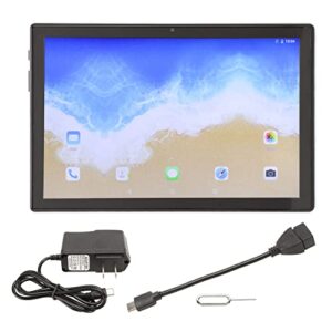 10 Inch Tablet 6GB 128GB 2.4G 5G Kids Tablet Dual Band WiFi 4G Dual Camera Call for 12 for Work (US Plug)