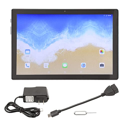 10 Inch Tablet 6GB 128GB 2.4G 5G Kids Tablet Dual Band WiFi 4G Dual Camera Call for 12 for Work (US Plug)