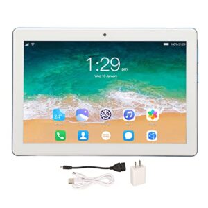 Tablet 8 Inch Android 10 Tablets, Octa Core Processor Tableta, 4GB RAM 64G ROM Tablet Computer, 1080P HD IPS Screen, WiFi, GPS, 2MP + 8MP, 2.4G+5G WiFi, 8000mah Battery