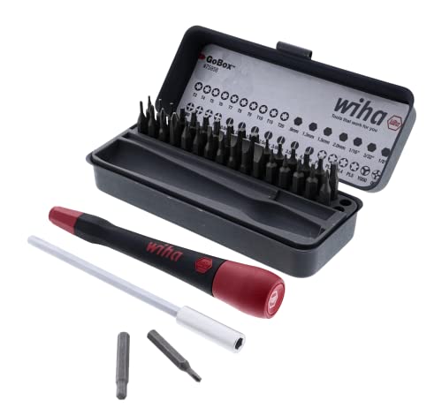 Wiha 75958 Piece GoBox Precision Micro Bit Set