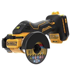 DEWALT 20V MAX Cordless Angle Grinder Kit, 3-in. (DCS438E1)