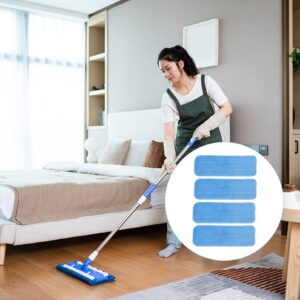 Baluue 4pcs Mop Cloth Mop Pads Replacement Mop Head Floor Cleaner Mop Cleaning Mop Sweeper Replacement Head Mop Replacement Head Replacement Mop Pad Accessory Mop Accessory Replaceable