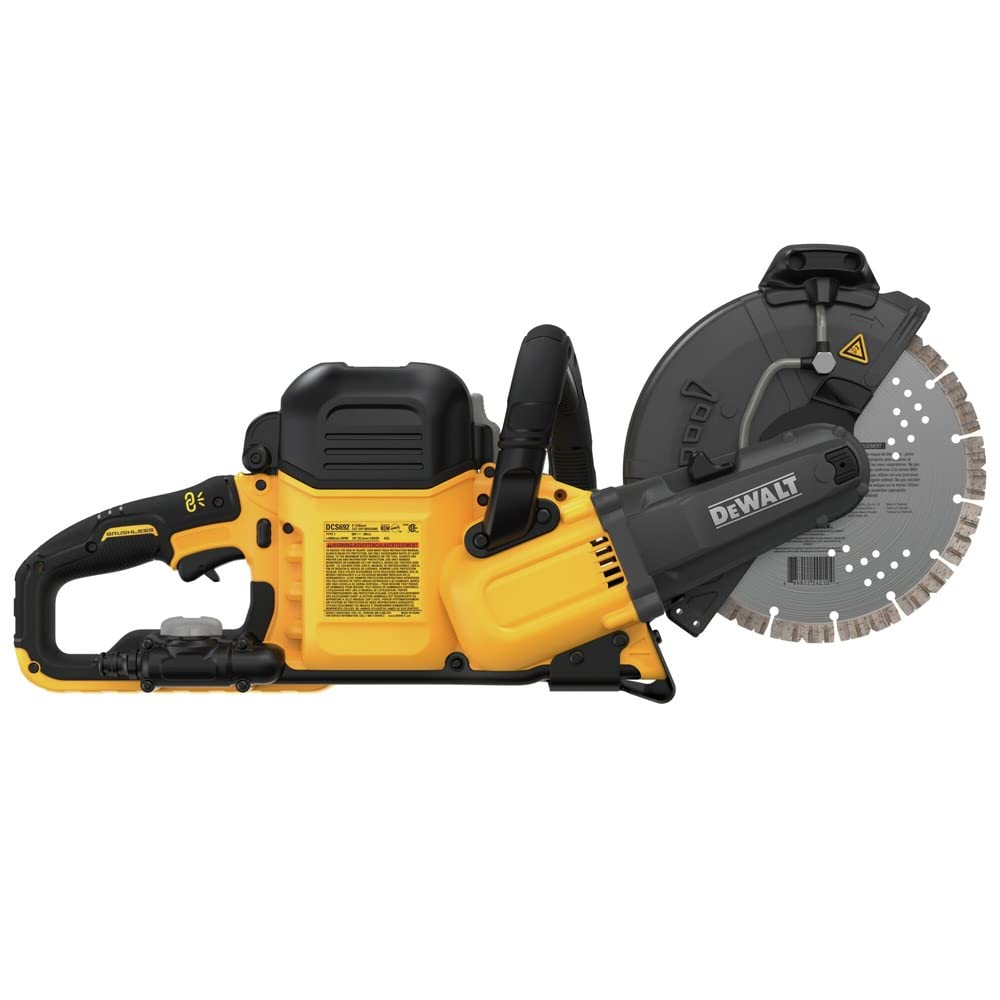 Dewalt DCS692X2 60V MAX Brushless Lithium-Ion 9 in. Cordless Cut Off Saw Kit (9 Ah)