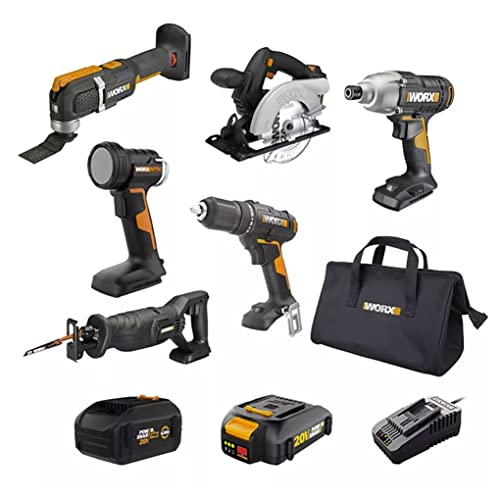 WORX Power Share 6-Tool Combo Kit