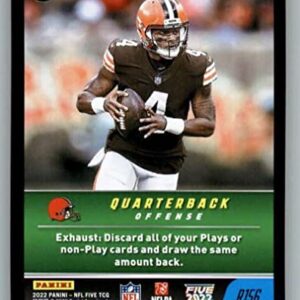 2022 Panini Five NFL #R156 Deshaun Watson Cleveland Browns NFL Football Trading Card