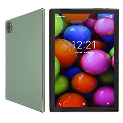 Kids Tablet, for Android11 10.1in Tablet 100‑240V Green 2.4 5GWiFi Dual Band for Chatting (US Plug)