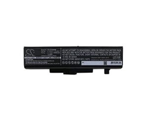 choyoqer replacement battery for b4308, b4309, b4310, b480g-ith, b580a-ifi, b580-m94a5ge, deapad z380a, g485ax, g485gx, g500 20236, 11.1v/6600ma