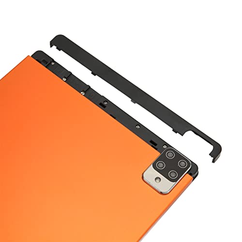 10.1 Inch Tablet, 1920x1080 IPS HD Tablet 6GB 128GB 100-240V Orange for Play Games for 11.0 (US Plug)