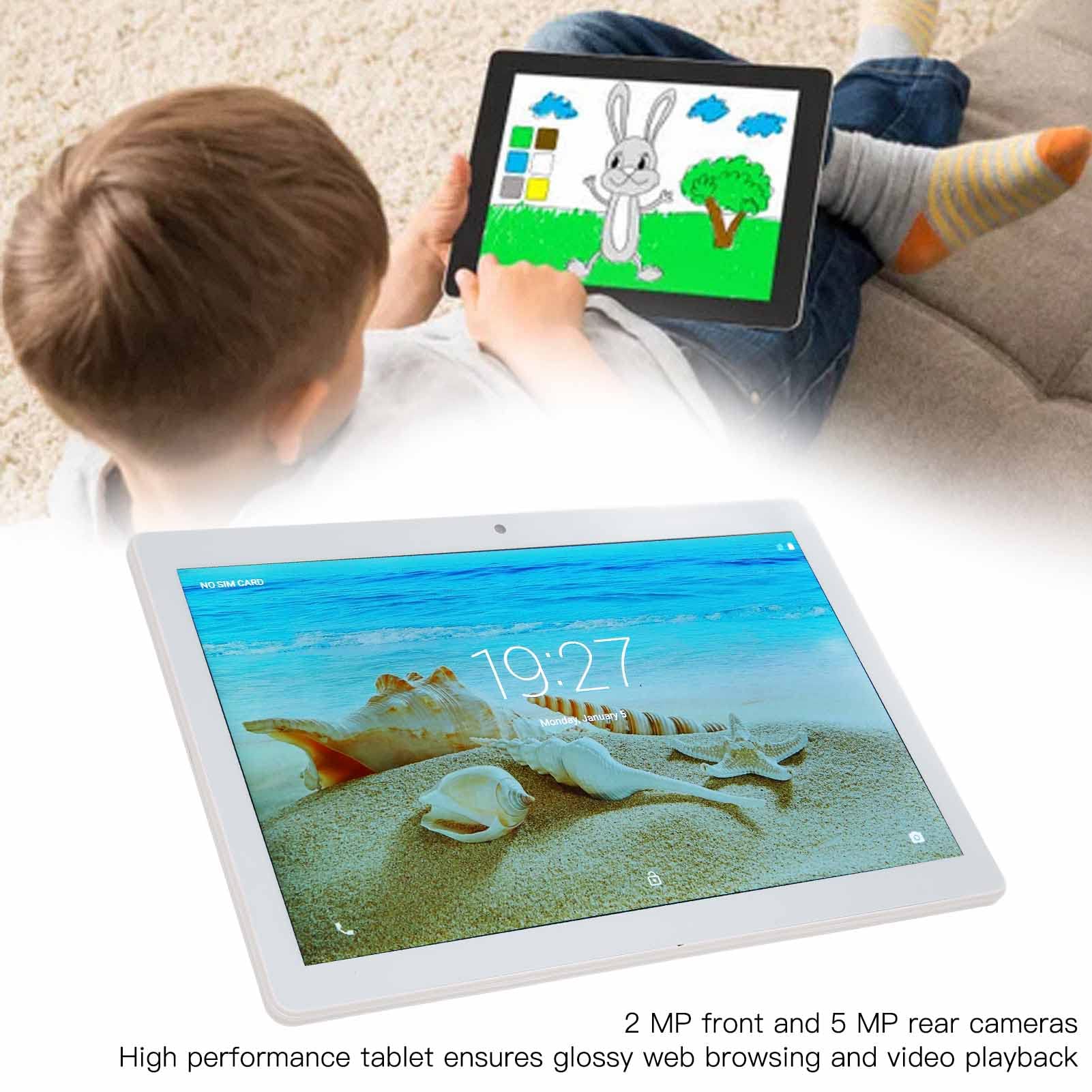 10in HD Tablet, Dual Cards Dual Standby Calling Tablet, Dual Camera, IPS HD Large Screen Calling Tablet, 100240V