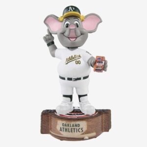 stomper oakland athletics opening day take me out to the ballgame singing bobblehead mlb