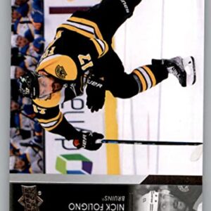 2021-22 Upper Deck Extended #512 Nick Foligno Boston Bruins NHL Hockey Trading Card