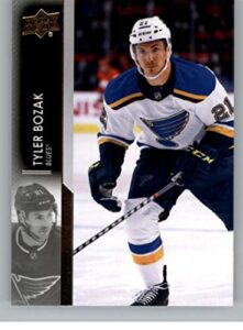 2021-22 upper deck extended #632 tyler bozak st. louis blues nhl hockey trading card