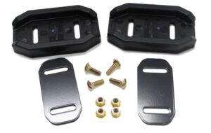 genuine toro oem 38211 non-marking poly skid shoe kit w/hardware for toro power max heavy duty snow throwers