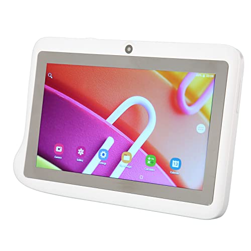 HD Tablet, 7 Inch LCD Kids Tablet 5000mAh Battery ABS Case US Plug 100‑240V for Game (US Plug)