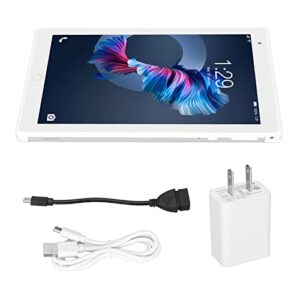 Leftwei Tablet Silver Type C Charging Gaming Tablet 2.4G WiFi Adult (US Plug)