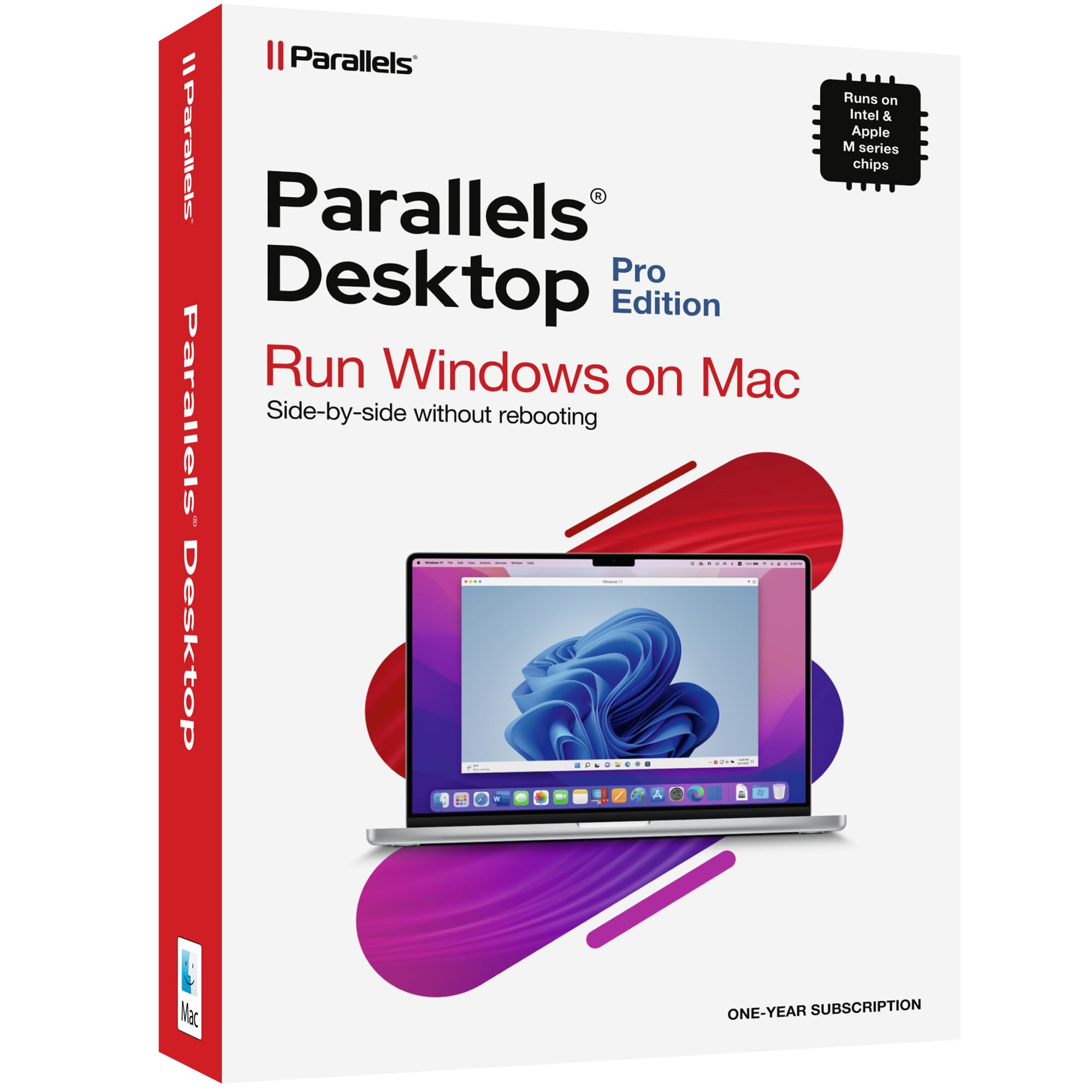 Parallels Desktop 19 for Mac Pro Edition | Run Windows on Mac Virtual Machine Software | Authorized by Microsoft | 1 Year Subscription [Mac Key Card]